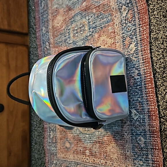 Reebok | Bags | Holographic Mini Backpack | Poshmark